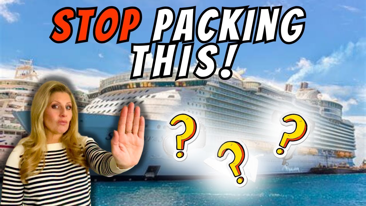 DO NOT Pack This for Your Next Cruise - YouTube