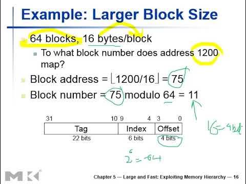 Chapter 5 Large and Fast Exploiting Memory Hierarchy 2 - YouTube