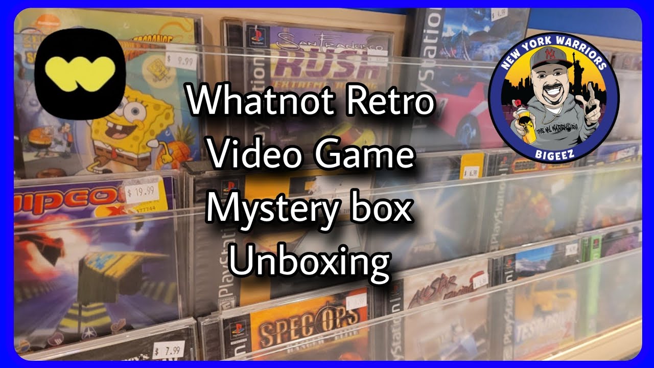 Whatnot Mystery vintage Video game Unboxing - YouTube