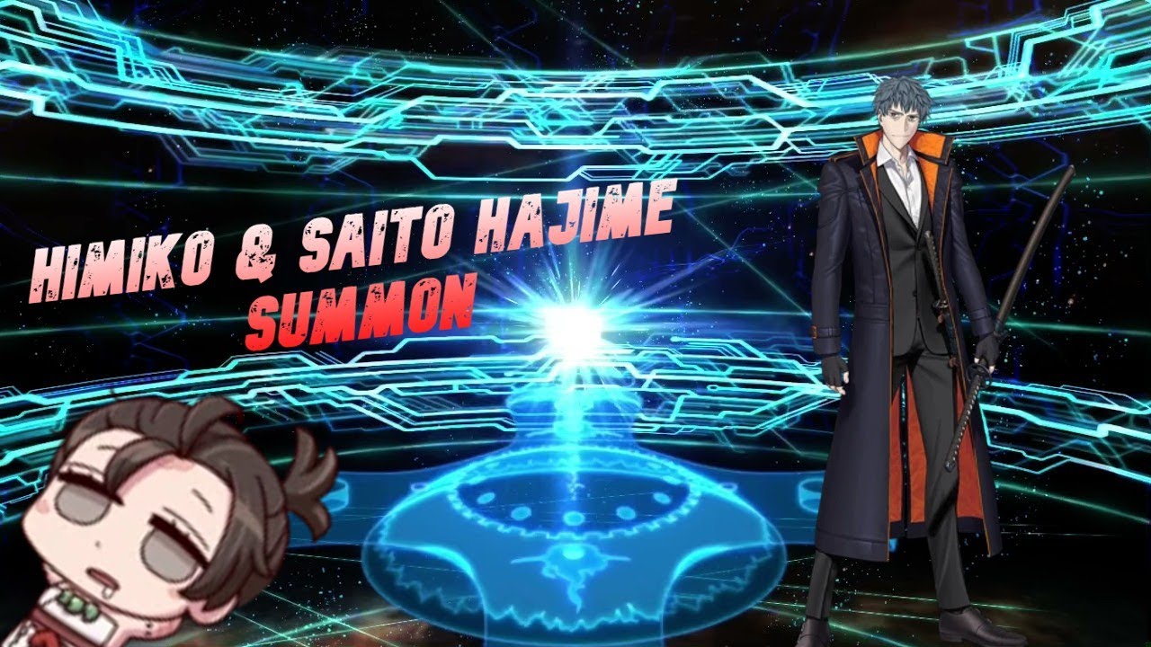 Rolling For Best Buster Ruler Himiko & Saito Hajime | GUDAGUDA 5 Banner ...