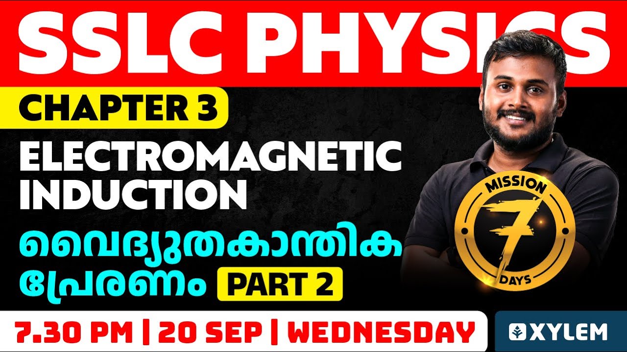 SSLC Physics - Chapter 3 | Electromagnetic Induction ...