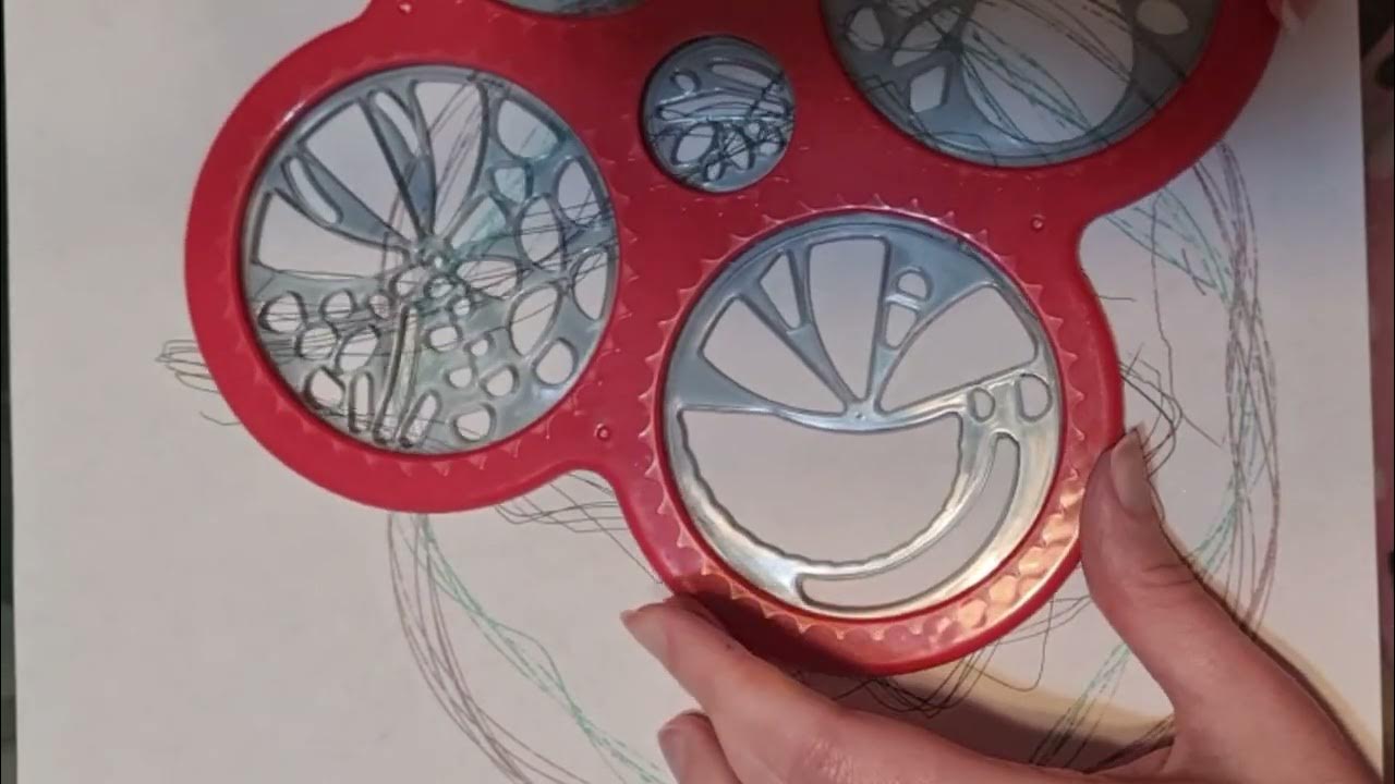 Custom pear-shaped gear spirograph for multiple gears - YouTube