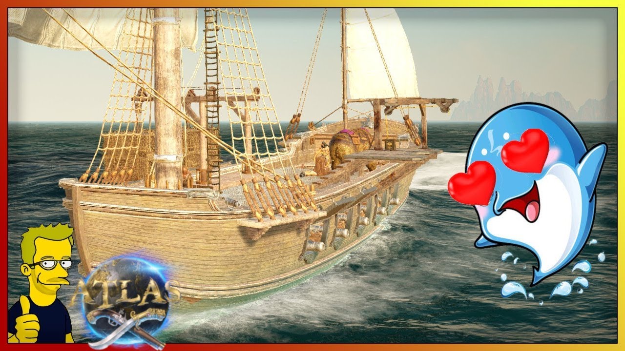 SHIP BUILD - XP LEVELING UP ISLAND ATLAS - EP [03] - YouTube