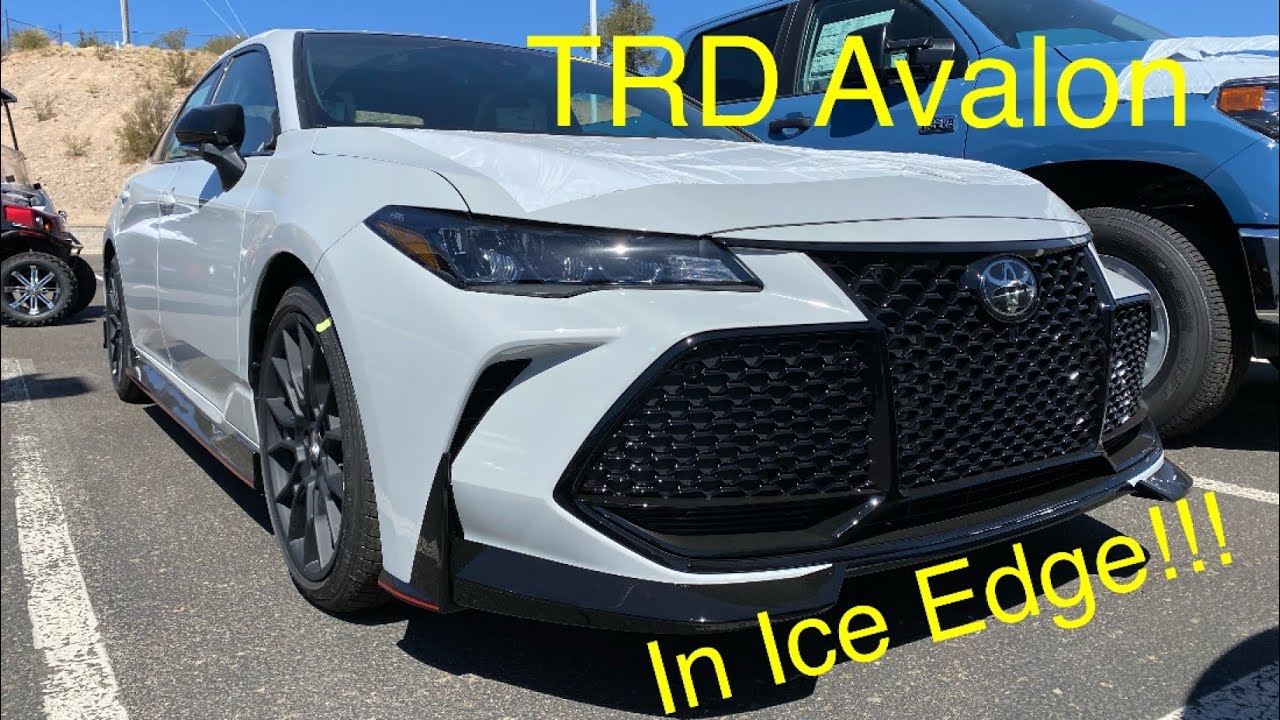 TRD Avalon in Ice Edge/ Next Year's TRD Pro Color!?! - YouTube