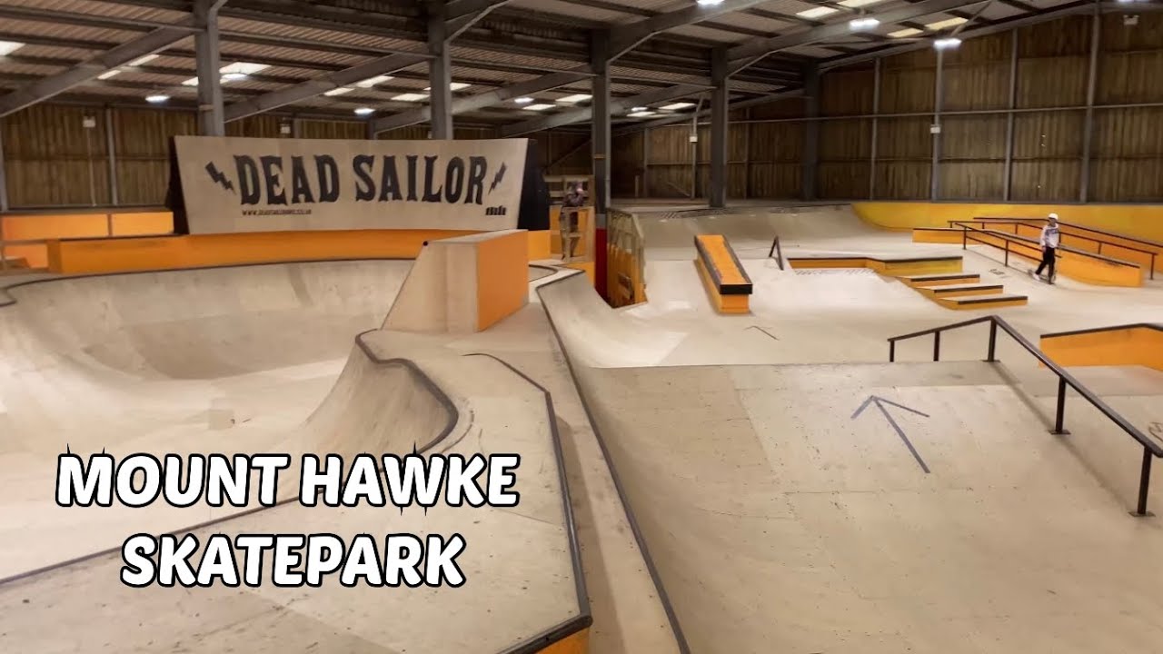 Mount Hawke skatepark! - YouTube
