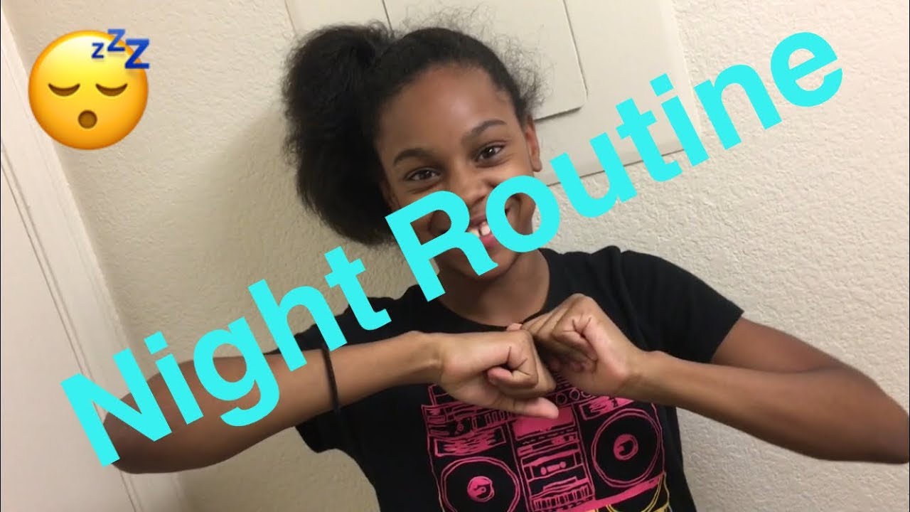 Quick Night Routine 😴👩🏽‍💻 - YouTube