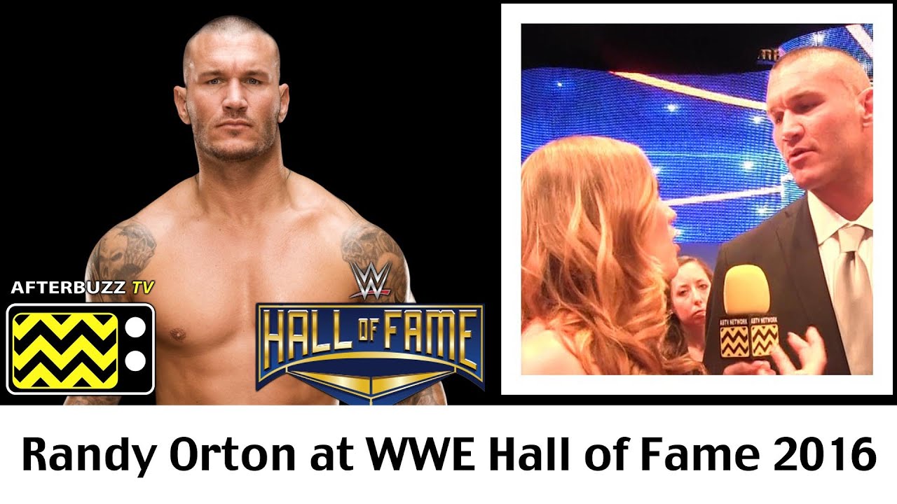 Randy Orton Hall Of Fame 2016 Interview | AfterBuzz TV - YouTube