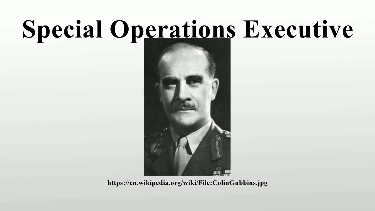 Special Operations Executive - YouTube