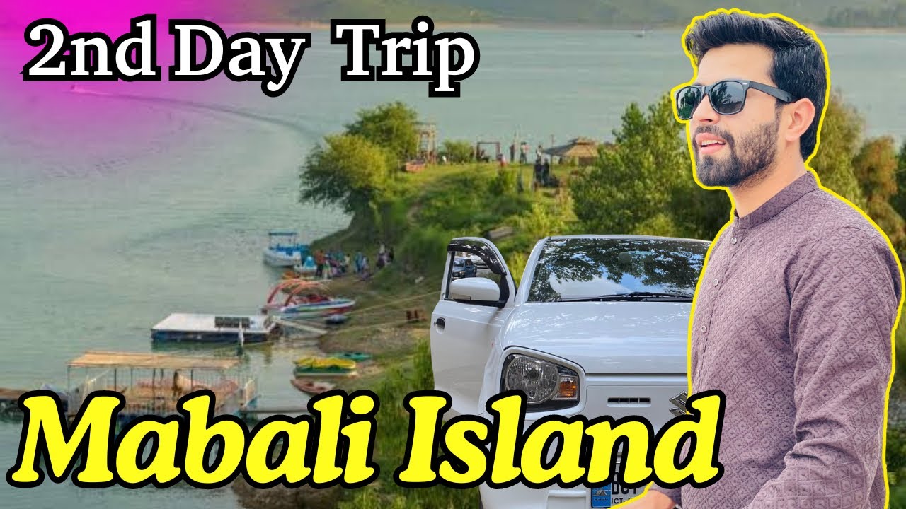 Mabali Island 🏝️ | Khanpur Dam | parasailing In Khanpur Dam🪂 | Family ...