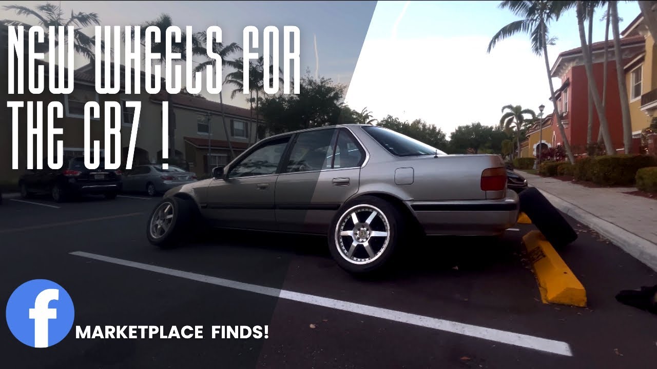 Upgrading My CB7 With VINTAGE Aftermarket Wheels ! ( CRAZY FIND) - YouTube