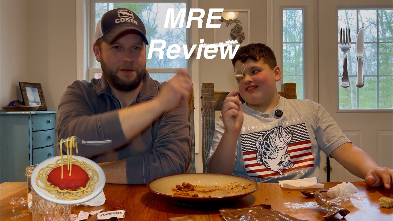 MRE Review Taste Test Ravioli ~ Is it good? Kid tested - Easy to use ...