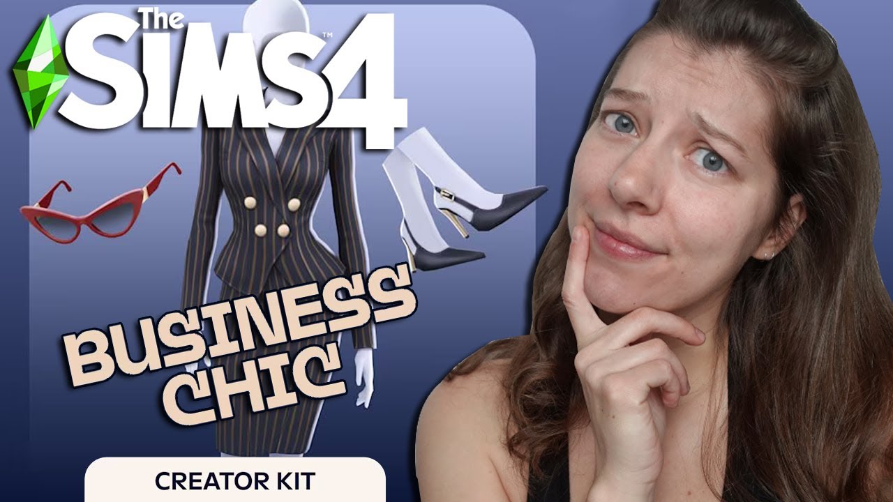 The Sims 4 Madlen's Business Chic Creator Kit Review | OhcluckGames ...