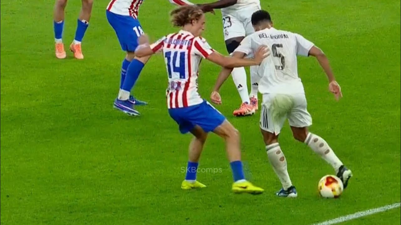 Jude Bellingham vs Atletico Madrid || Spanish Super Cup Performance ...