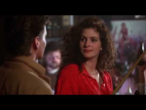Julia Roberts & Adam Storke Flirting - Mystic Pizza (1988)
