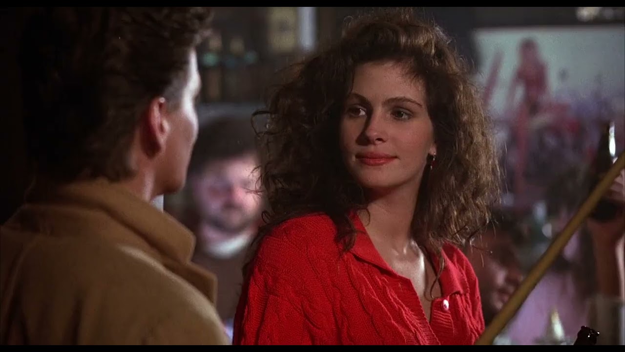 Julia Roberts & Adam Storke Flirting - Mystic Pizza (1988) - YouTube