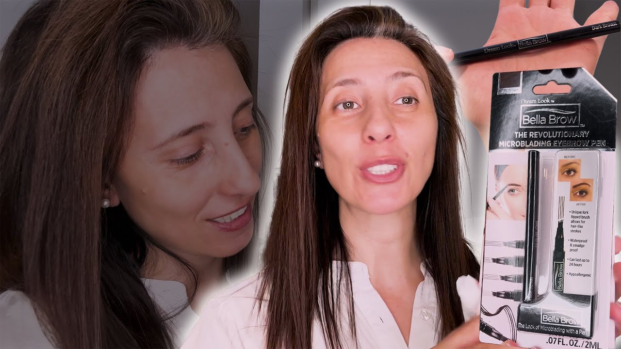 Bella Brow Revolutionary Microblading Pen - Review & Demo - YouTube