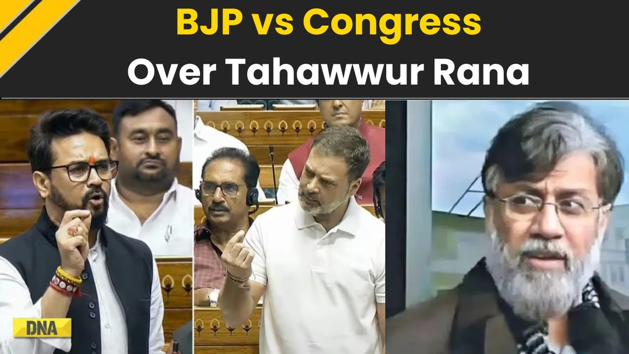 Tahawwur Rana Extradition: BJP Slams Congress Over Tahawwur Rana Case ...