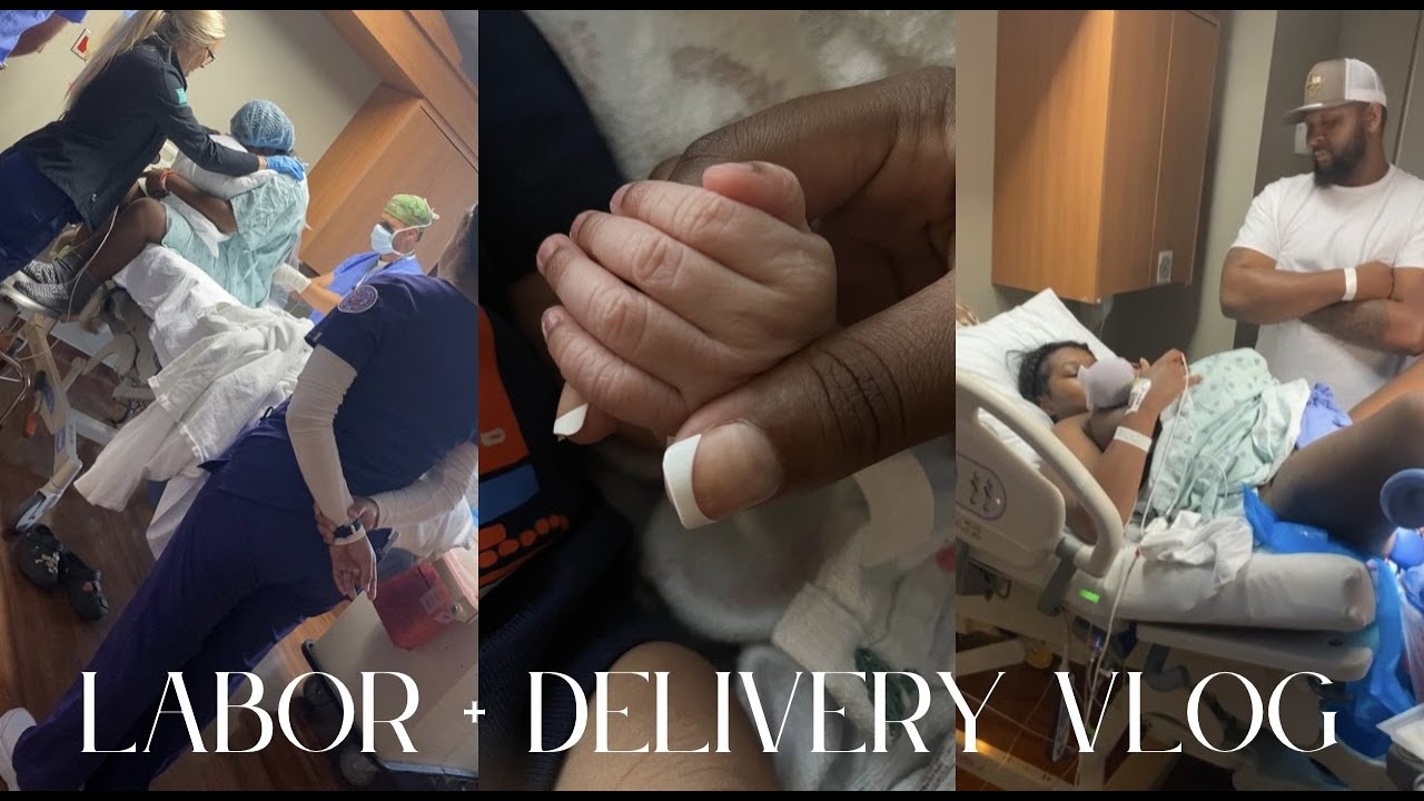 Labor Delivery Vlog First Time Mom Youtube