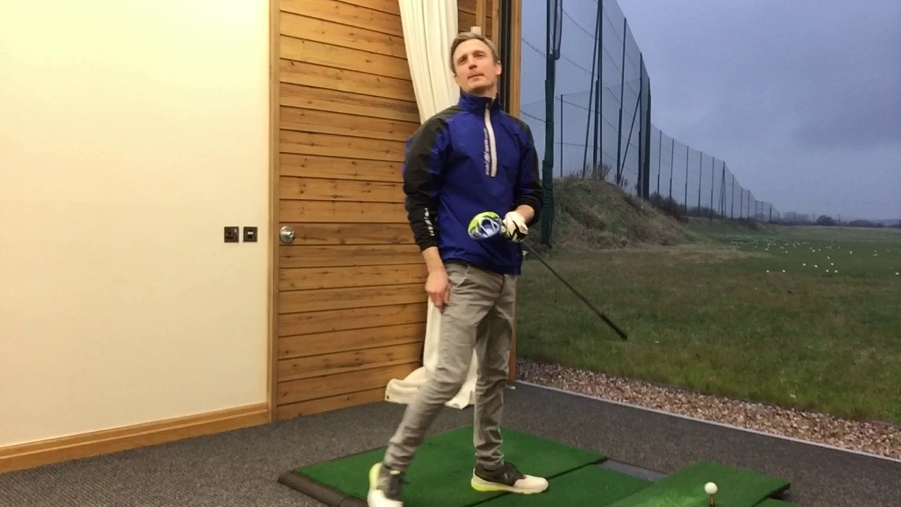 Leg Action Golf Swing | Greg's TrackMan Combine Challenge Day 17 - YouTube