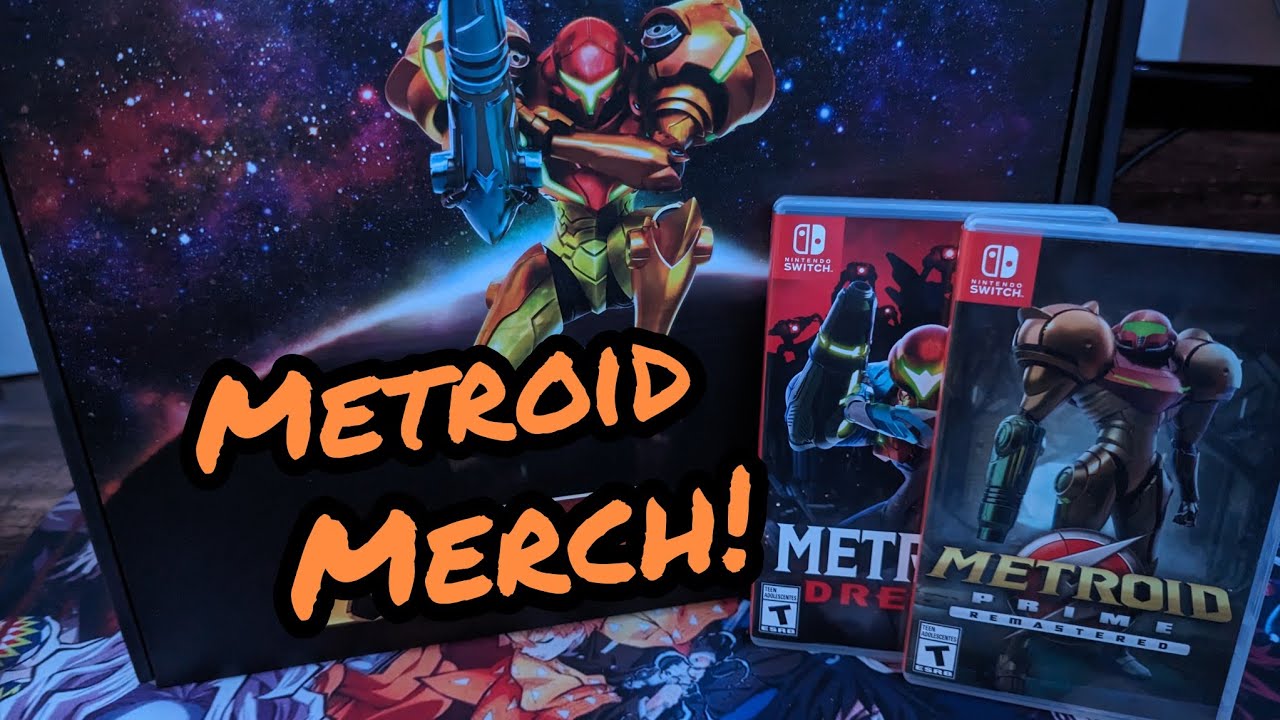 Unboxing Metroid Merch Box - YouTube