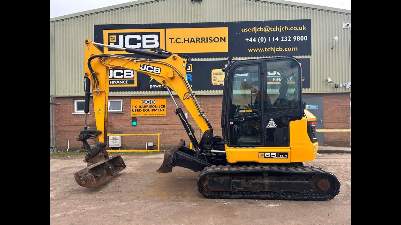 TCH JCB AUCTION - 2019 JCB 65R-1 MIDI EXCAVATOR - 1914880 - YouTube