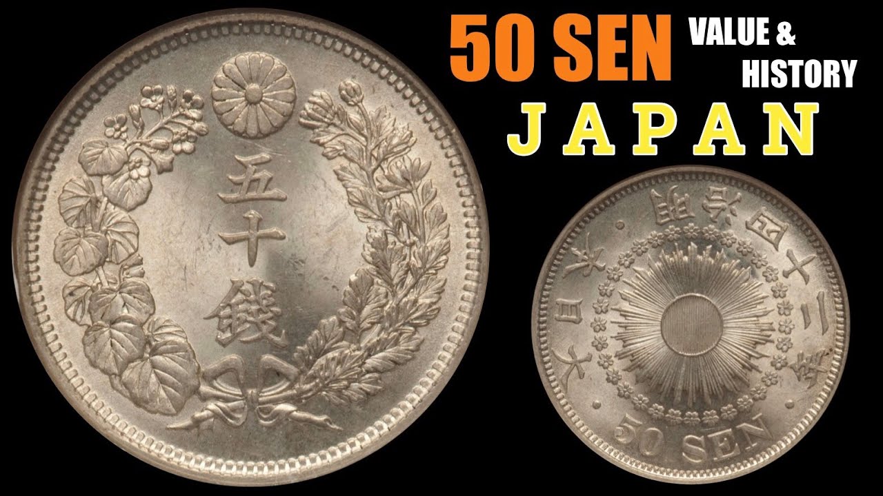 50 Sen Coin of Japan - Value and History - YouTube