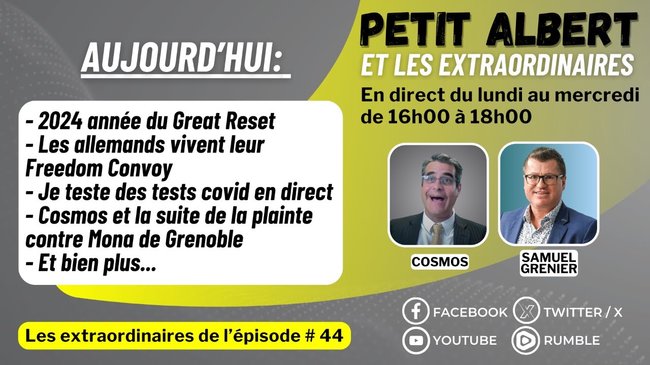 Petit Albert et les extraordinaires Épisode #44 - YouTube