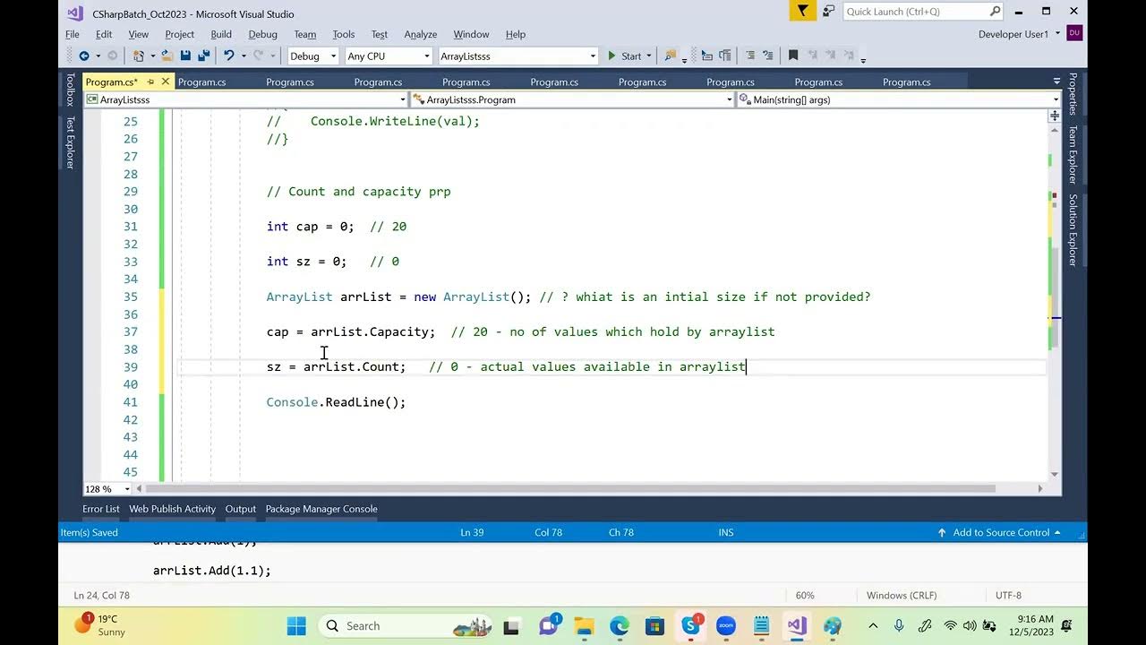36_ArrayList - YouTube