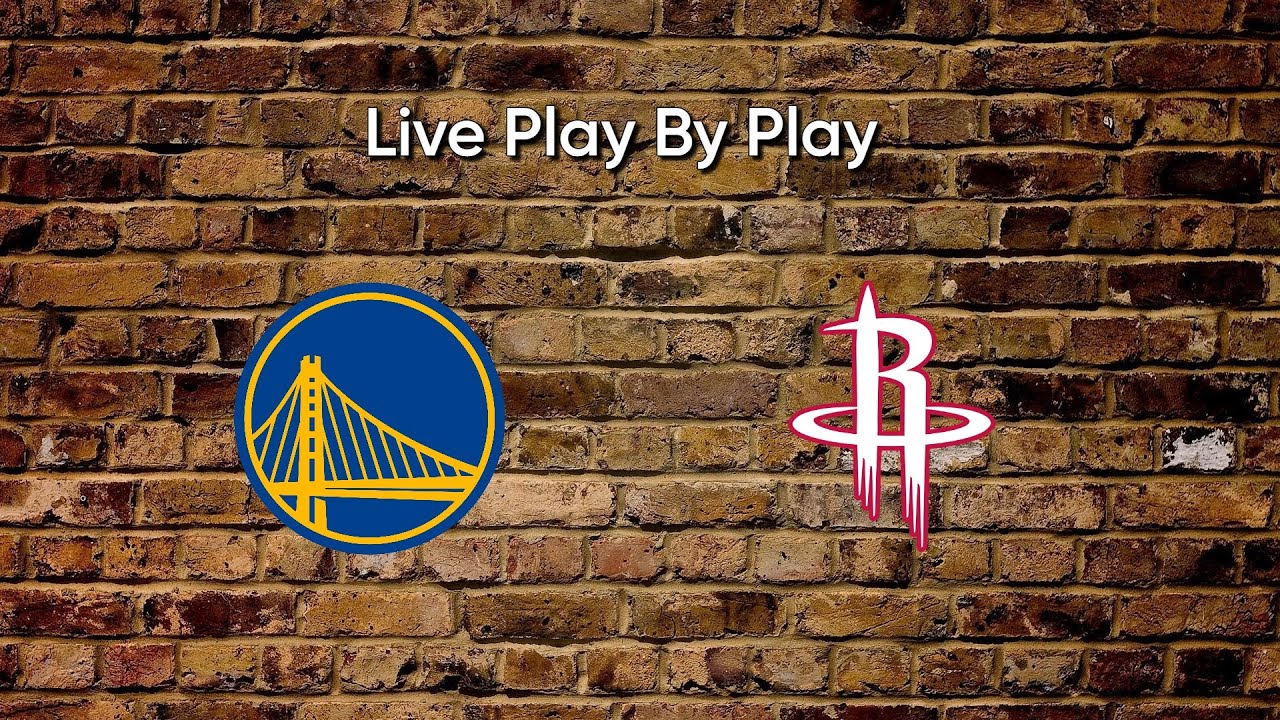 Golden State Warriors vs Houston Rockets NBA Playoffs Game 2 Live ...