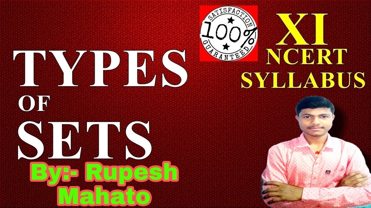 Sets | mathematics class 11| short introduction and full chapter in one video| By:- Rupesh ...