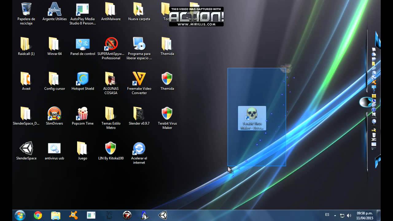 Anonymous777 Como Hacer Virus Con Programa Terabit Virus Youtube