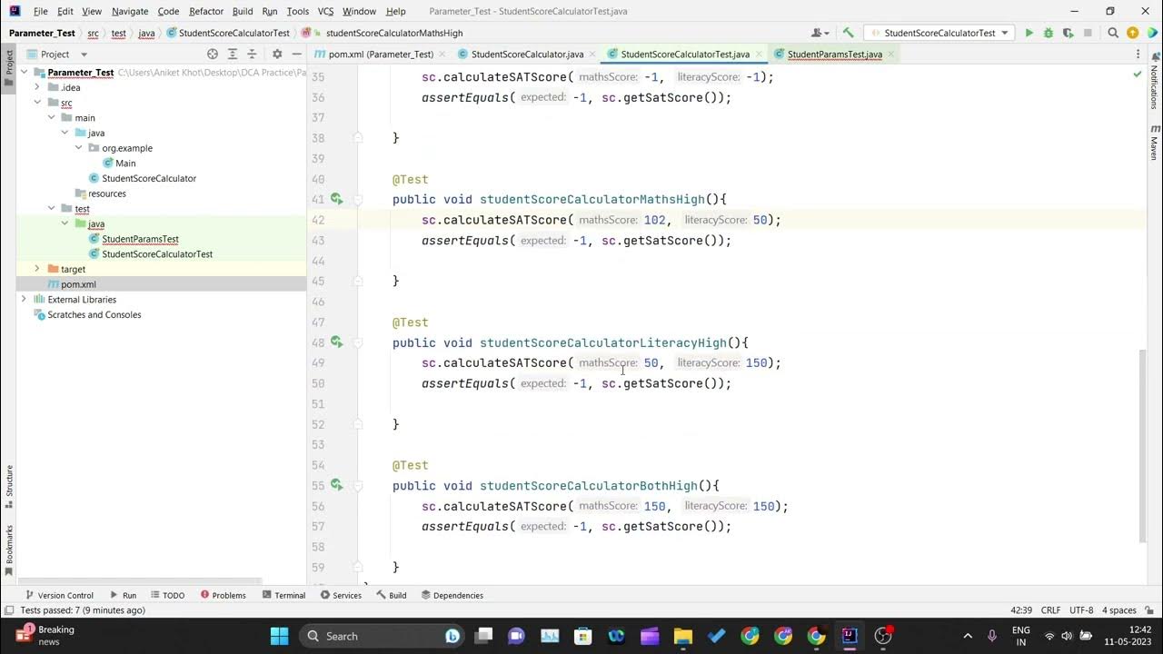 Parameterized Tests in JUnit - YouTube