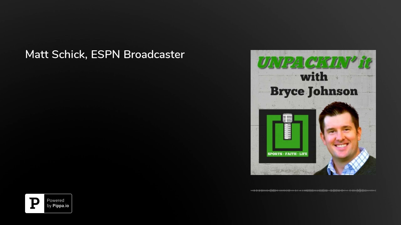 Matt Schick, ESPN Broadcaster - YouTube