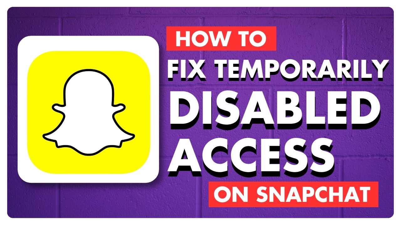 SOLVED: Snapchat Temporarily Disabled Support Code ss03 | Your Access ...