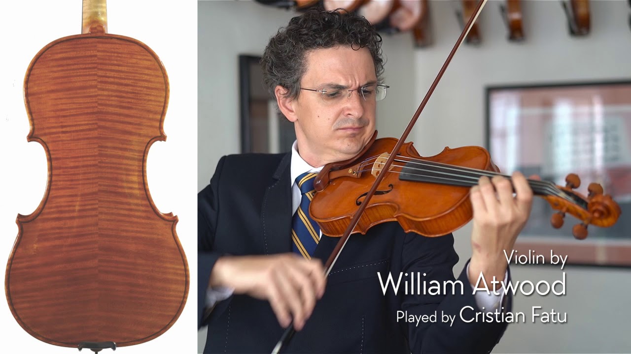 (Unavailable) William Atwood 2019 violin / Cristian Fatu / at the ...