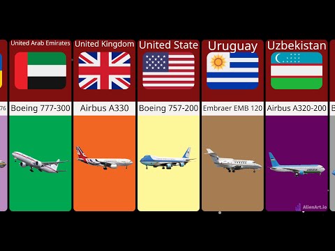 Presidential Aircraft From Different Countries - YouTube