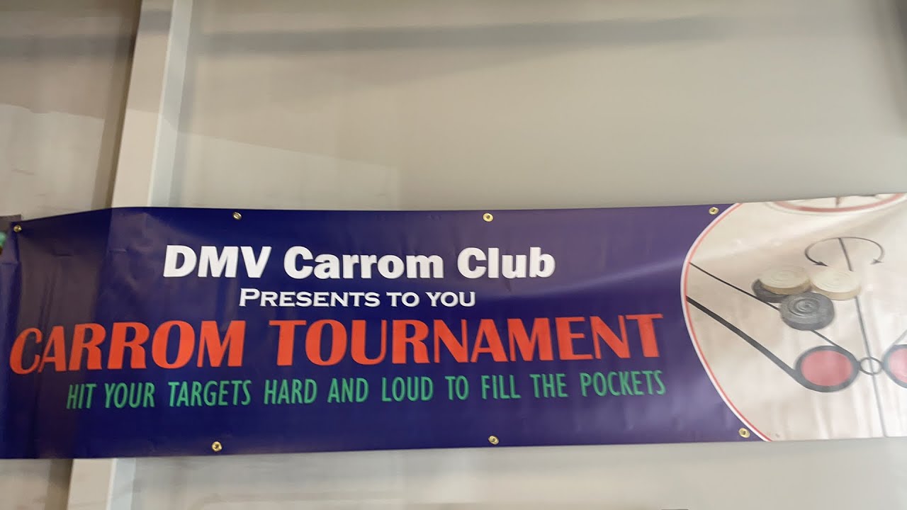 DMV Carrom club presents 3rd carrom tournament 2023 - Double player ...