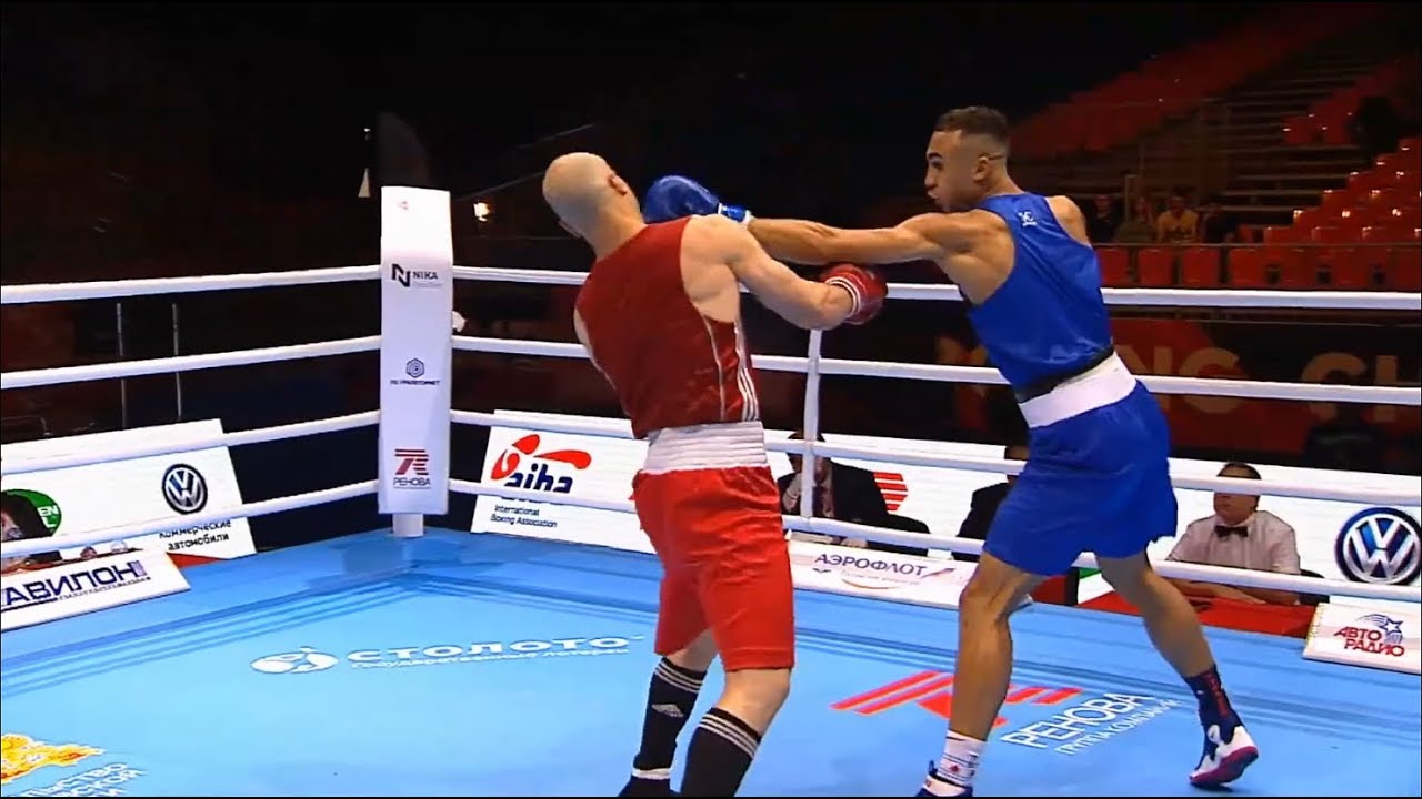Round of 32 (81kg) ROUZBAHANI Ehsan (IRI) vs WHITTAKER Benjamin (ENG) /AIBA World 2019 - YouTube