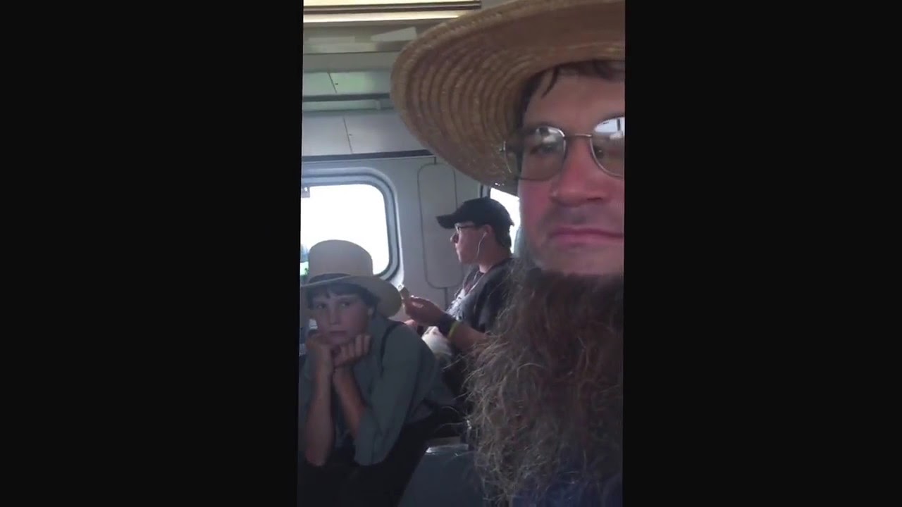 First time an Amish man see a GPS on the train ⭐️💥☄️ - YouTube