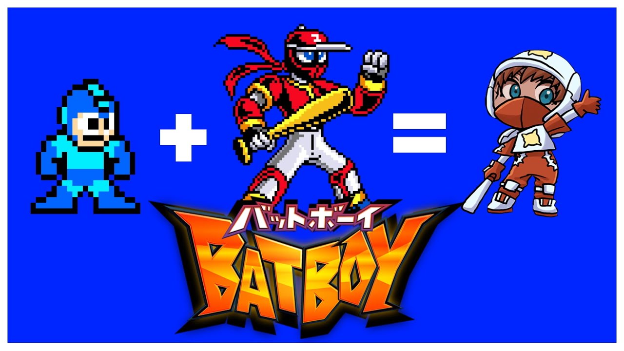 BATBOY: MEGAMAN MEETS NINJA BASEBALL BAT MAN - YouTube