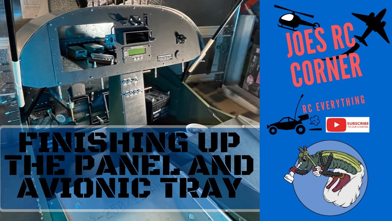 Zenith Cruzer Build: Panel and Avionics Tray - YouTube