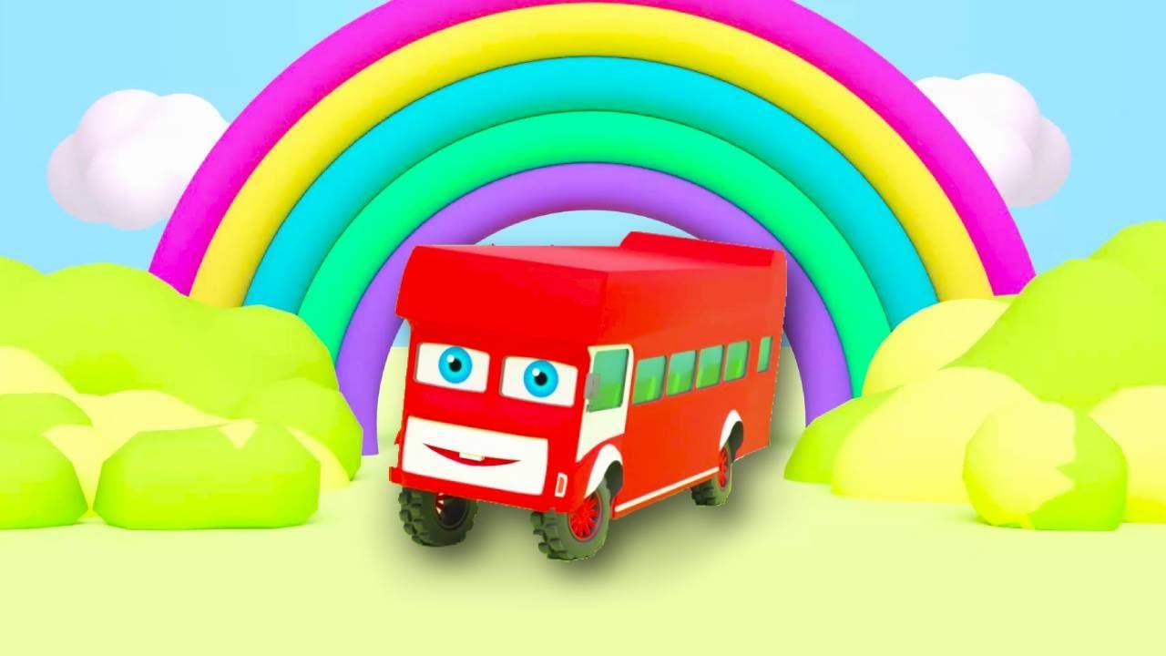Ten Little Buses | One Little Two Little Three Little Buses | Pilli Go ...