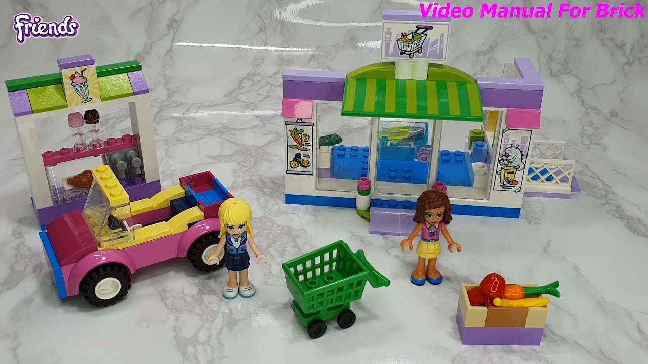 LEGO Friends 41362 Heartlake City Supermarket - YouTube