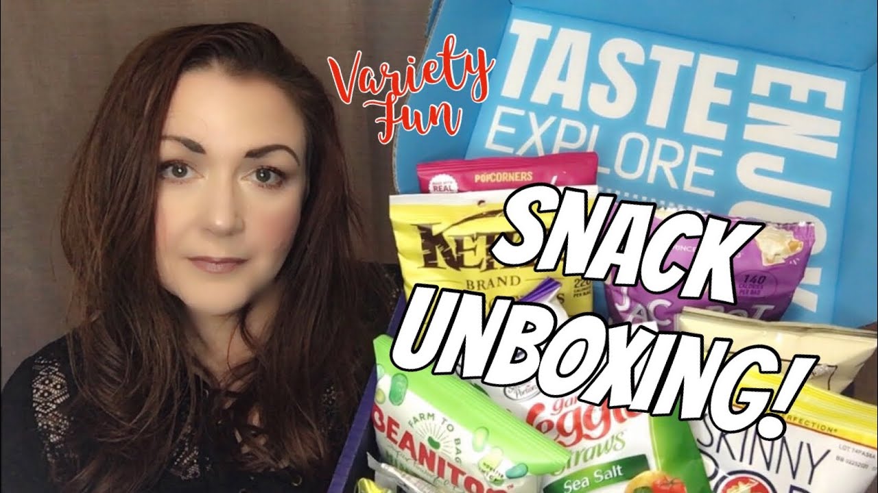 HEALTHY SNACK HAUL! | Variety Fun Unboxing | October 2019 - YouTube