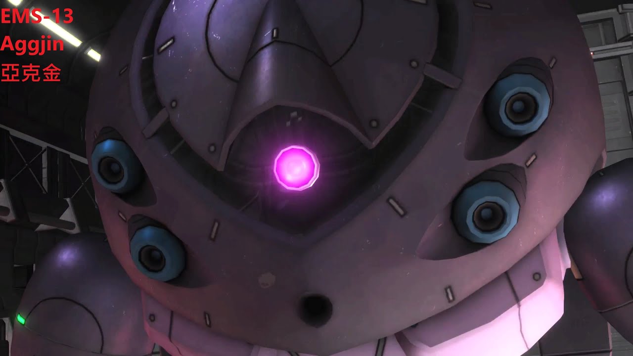 GUNDAM BATTLE OPERATION 2(EMS-13 Aggjin 亞克金)02 Gameplay - YouTube