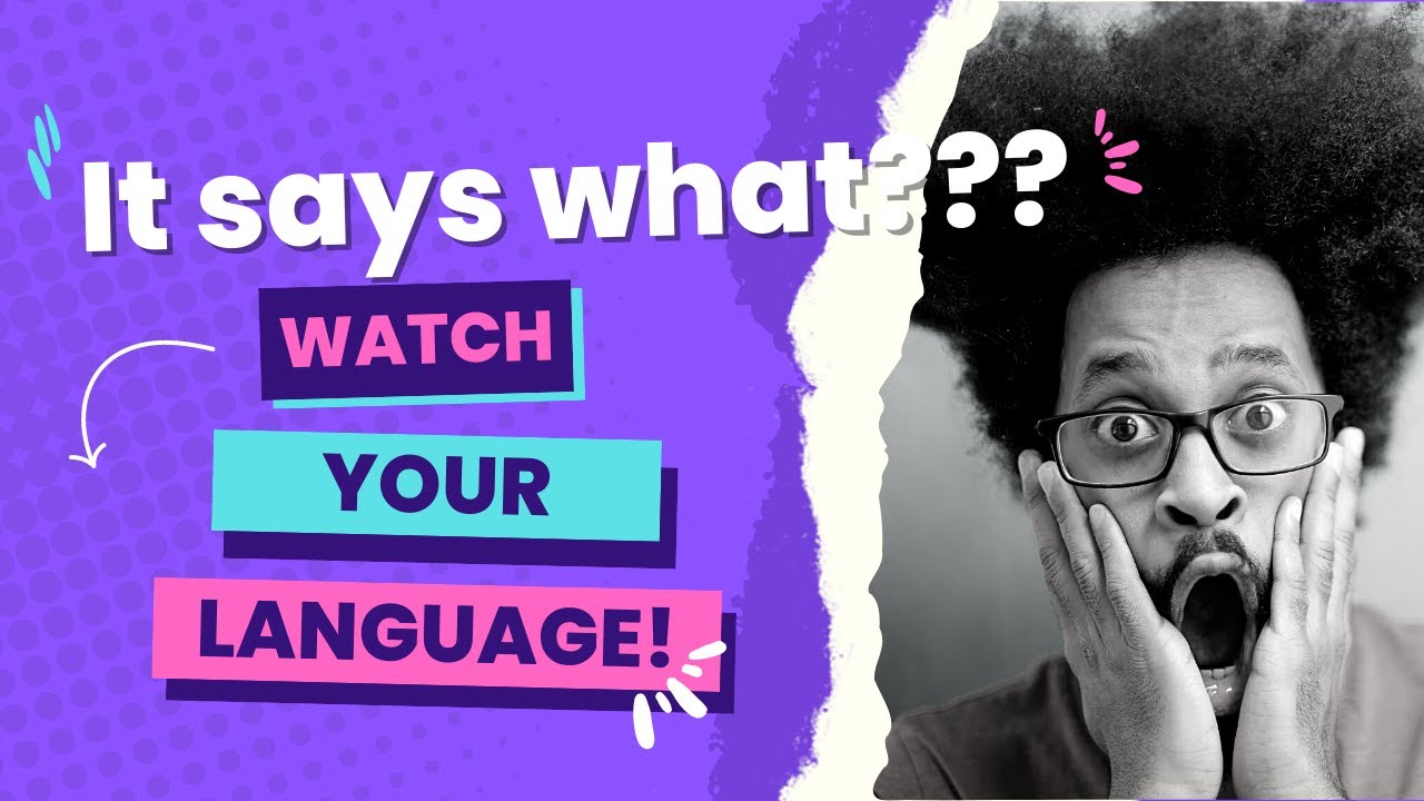 Watch Your Language! w/The Black Prophet - YouTube