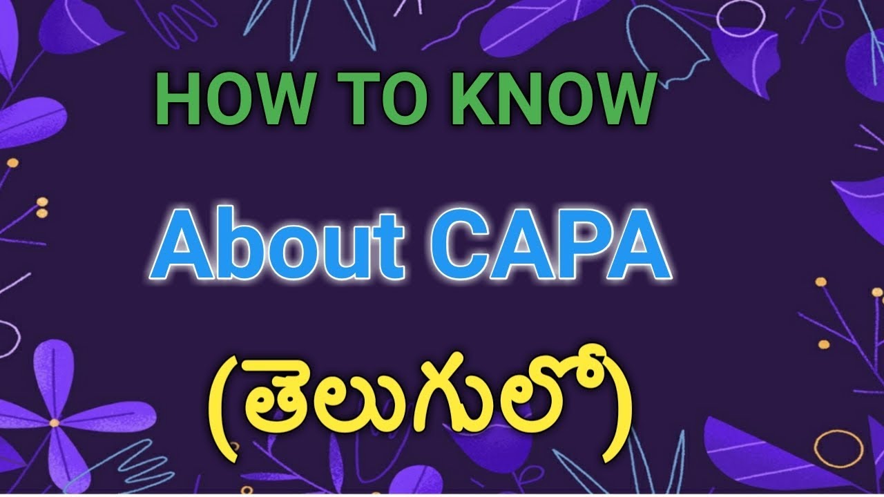 How to know about CAPA || Corrective And Preventive Action || Pharma ...