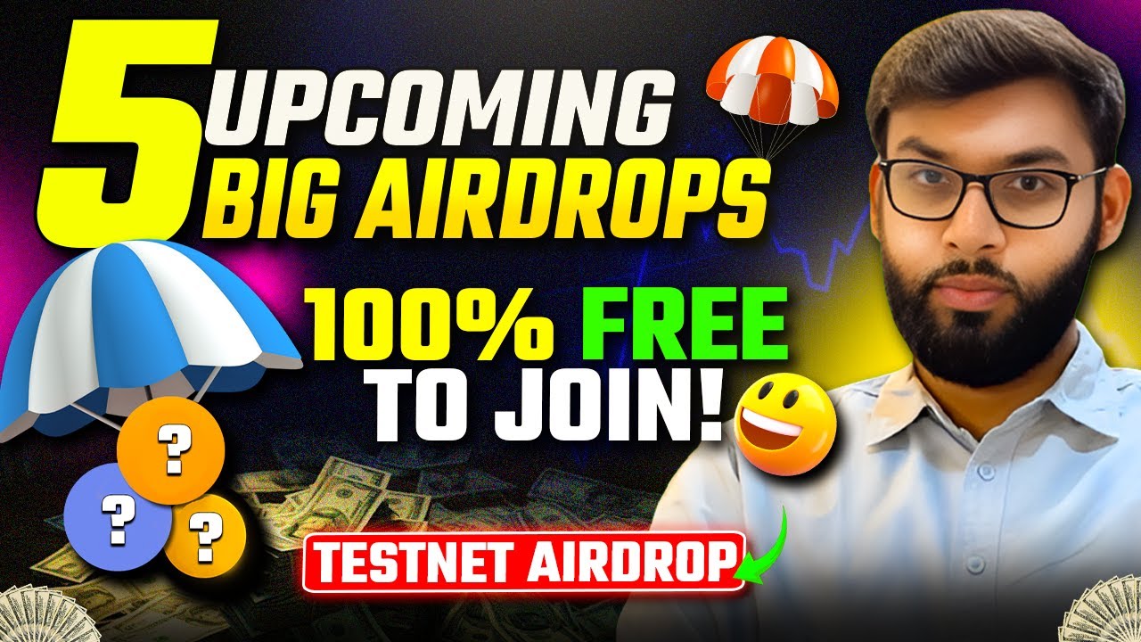 5 Biggest Airdrop You Should Not Miss Out | Top Airdrop | Best Crypto ...