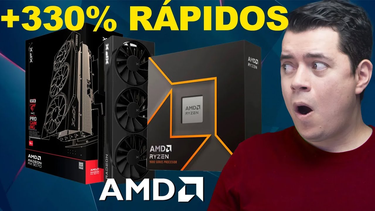 AMD usa AMUSE 3.0 y GANA +330% de RENDIMIENTO sus RYZEN y GPUS ...