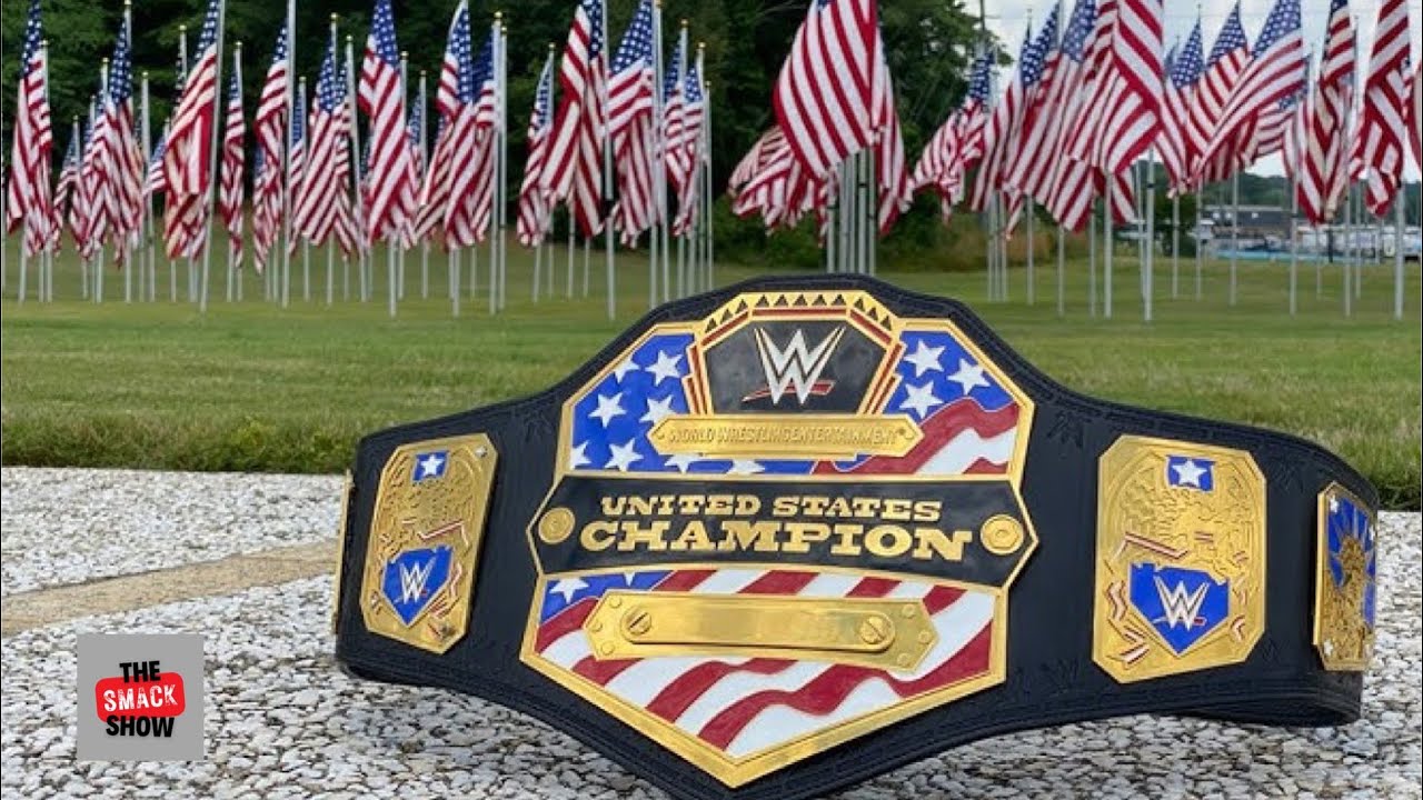 WWE United States Championship Commemorative Belt Review - YouTube